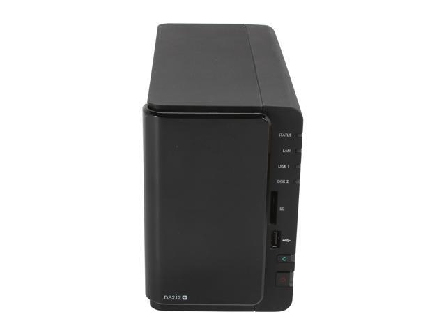 Synology DS212+ DiskStation High-Performance 2-bay All-in-1 NAS Server ...