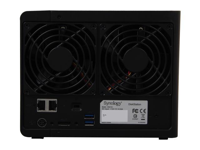 Synology DS412+ Diskless System, 4-bay NAS Server - Newegg.com