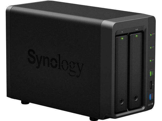 Synology DiskStation 2-Bay (2X 3TB NAS Drives) Network Attached Storage ...