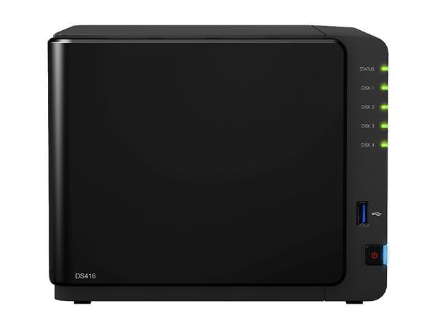 Synology DS416 Disk Station 4-Bay Diskless NAS - Newegg.com
