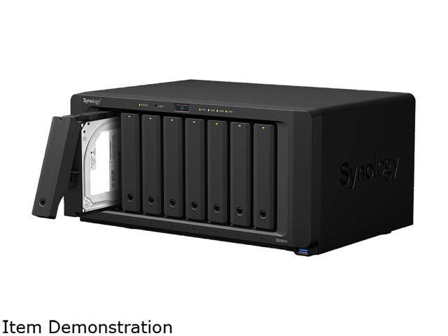 Synology 8 bay NAS DiskStation DS1817+ (8GB) (Diskless) - Newegg.com
