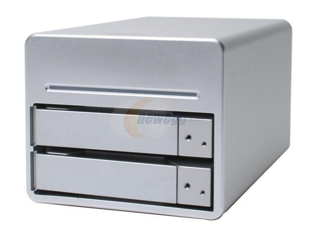 SANS DIGITAL MN2L 2 Bay Network Attached Storage NAS Enclosure - Newegg.com