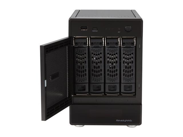 NETGEAR RNDP4000-100NAS ReadyNAS Pro 4 Diskless 4-bay unified network ...