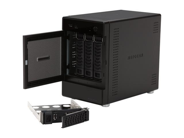 NETGEAR RNDP4000-100NAS ReadyNAS Pro 4 Diskless 4-bay unified network ...