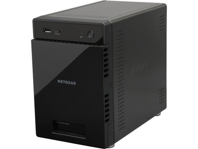 Open Box: NETGEAR ReadyNAS 104 4-Bay Network Attached Storage Diskless ...