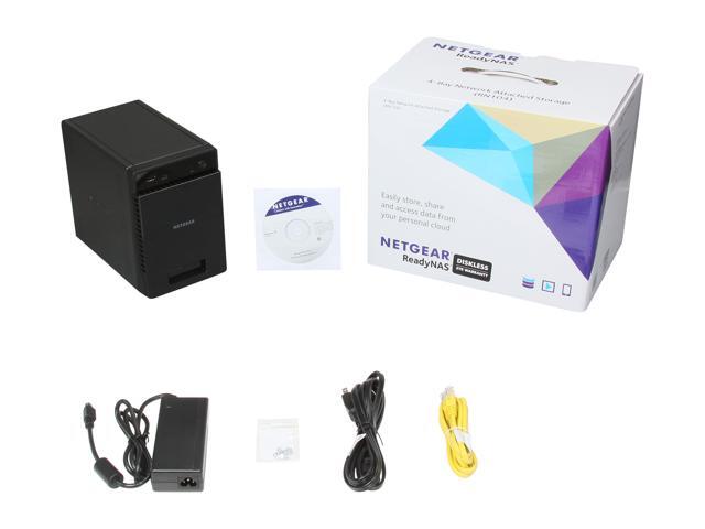 NETGEAR ReadyNAS 104 4-Bay Network Attached Storage Diskless (RN10400 ...