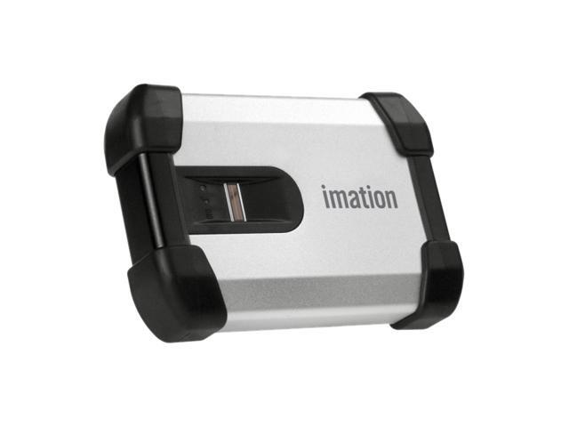 Imation 250GB USB 2.0 2.5" Defender H200 Biometric Portable Hard Drive ...