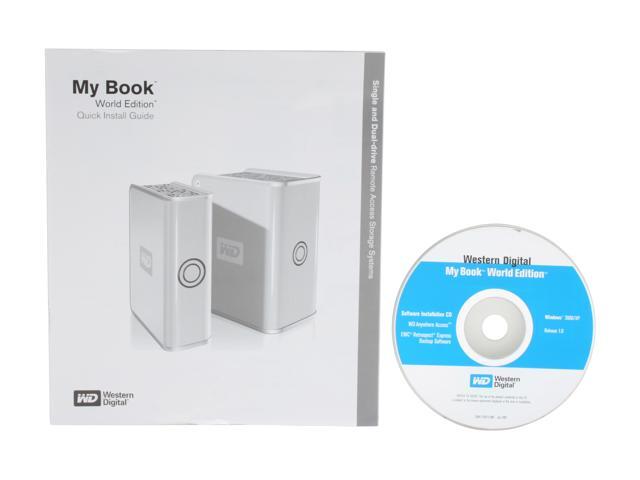 Western Digital My Book World Edition WDG1NC5000N 500GB Home Network ...