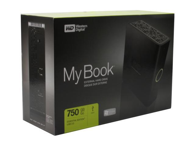 WD My Book Essential 750GB USB 2.0 3.5" External Hard Drive - Newegg.com