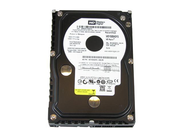 Open Box: Western Digital Raptor WD1500ADFS 150GB 10000 RPM 16MB Cache ...