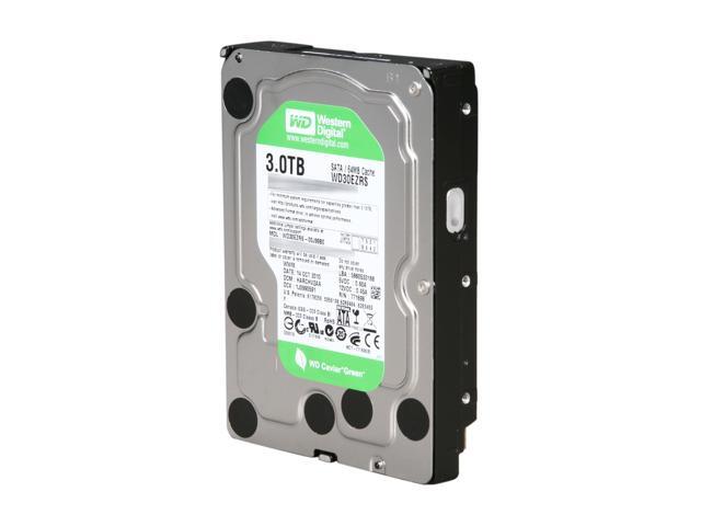 Western Digital WD Green WD30EZRSDTL 3TB 64MB Cache SATA 3.0Gb/s 3.5 ...