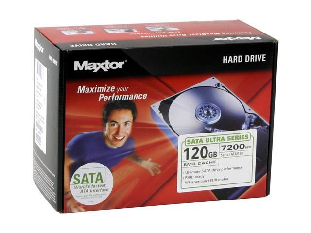 Open Box: Maxtor Ultra Series Kits L01M120 120GB 7200 RPM 8MB Cache ...