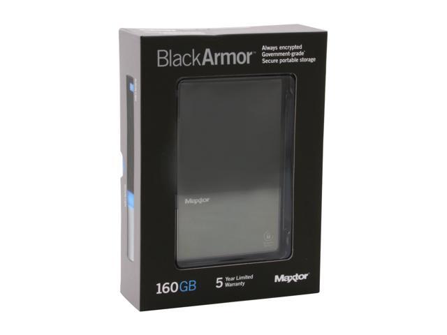 Maxtor BlackArmor 160GB USB 2.0 2.5" External Hard Drive - Newegg.com