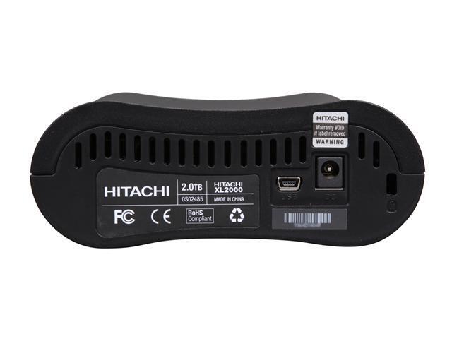 Hitachi GST XL Desk 2TB USB 2.0 3.5" External Hard Drive - Newegg.com