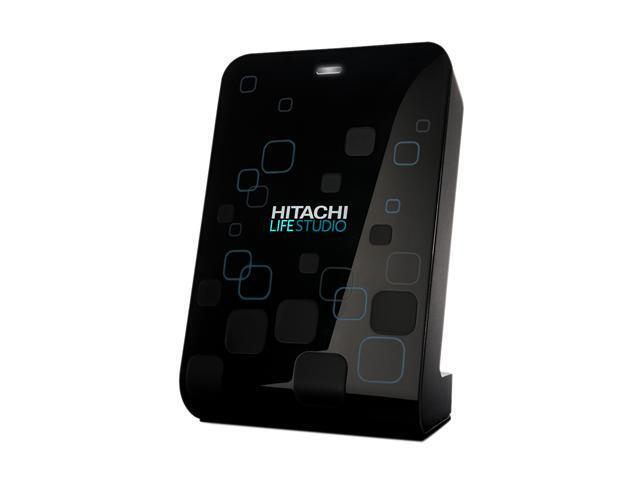 Hitachi GST LifeStudio 500GB USB 2.0 3.5" External Hard Drive Black ...