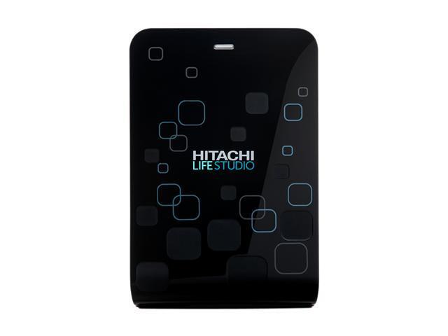 Hitachi GST LifeStudio 1TB USB 2.0 3.5" External Hard Drive Black ...