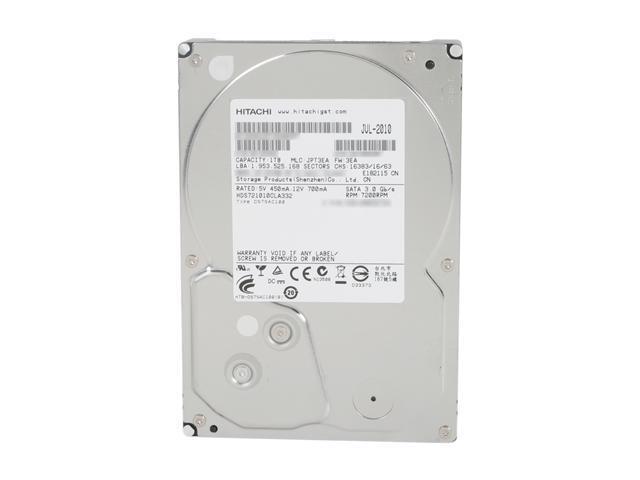 HGST Deskstar H3IK10003272SP (0S02860) 1TB 7200 RPM SATA 3.0Gb/s 3.5 ...