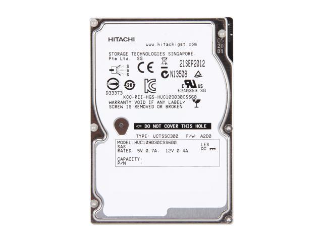 Hitachi GST Ultrastar C10K900 HUC109030CSS600 (0B26011) 300GB 10000 RPM ...