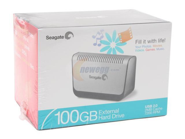 Seagate 100GB USB 2.0 3.5" External Hard Drive - Newegg.com