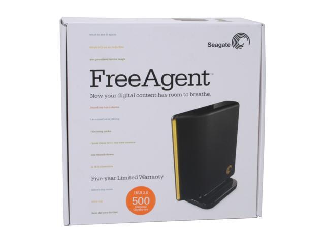 Seagate FreeAgent GoFlex Desk 500GB USB 2.0 3.5" External Hard Drive ...