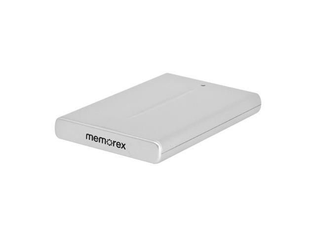 Memorex SilmDrive 250GB USB 2.0 2.5" Portable Hard Drive Silver ...