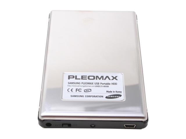 SAMSUNG PLEOMAX 80GB USB 2.0 2.5" External Hard Drive - Newegg.com