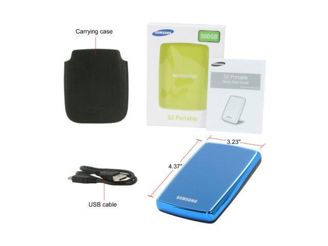 SAMSUNG S2 Portable 500GB USB 2.0 2.5" External Hard Drive - Newegg.ca