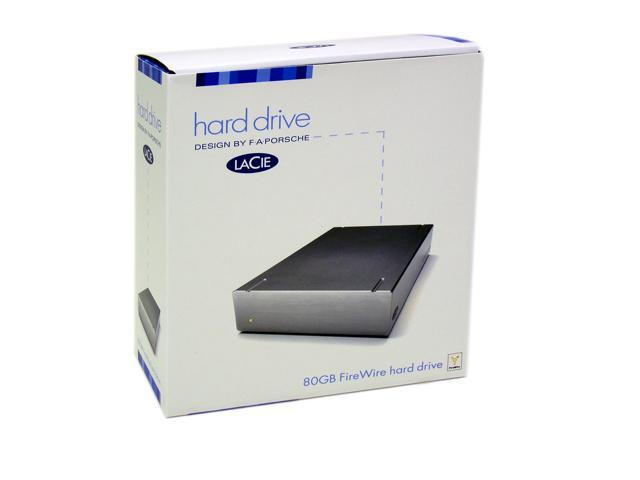 LaCie Design by F.A. Porsche 80GB Firewire400 3.5" External Hard Drive ...