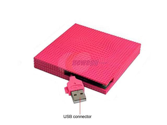 LACIE Skwarim (pink) 60GB 4200 RPM 1.8" USB 2.0 External Hard Drive ...
