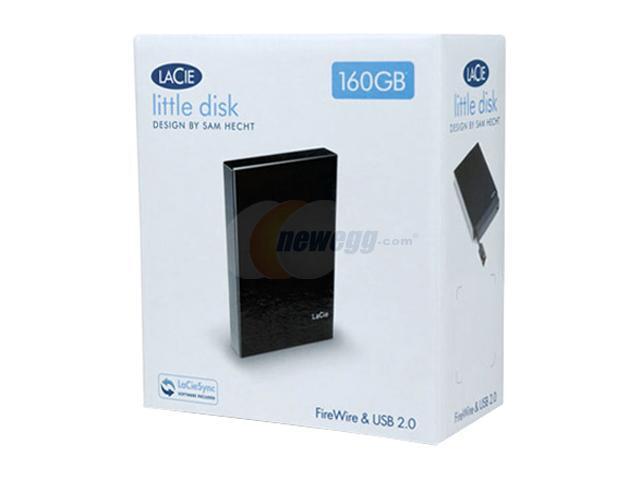 LaCie Design by Sam Hecht 500GB USB 2.0 / Firewire400 2.5" External ...