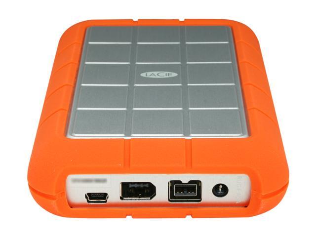 LaCie Rugged 1TB USB 2.0 / Firewire400 / Firewire800 2.5" Portable ...