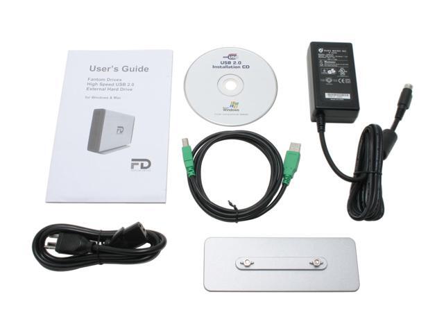 Fantom Drives Titanium 250GB USB 2.0 3.5" External Hard Drive - Newegg.com