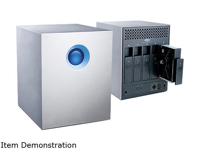 LaCie 5big 25TB Dual 10Gb/s Thunderbolt 5-Bay RAID External Hard Drive ...