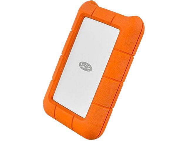 LaCie 1TB Rugged USB-C Portable Hard Drive 1 x USB-C 3.1 Model ...