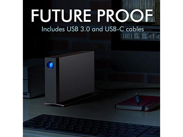 LaCie d2 Professional 16TB USB 3.1 Gen 2 External Hard Drive Black ...