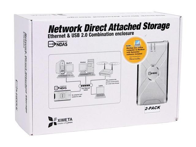XIMETA NDAS ENCL-2P External Enclosure - Newegg.com