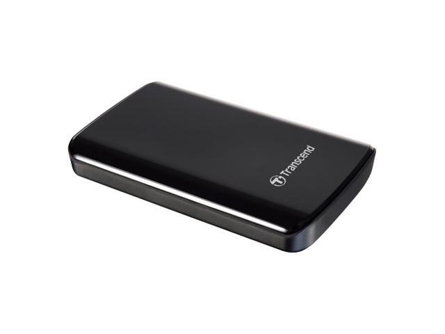 Transcend StoreJet 25D2 500 GB 2.5' External Hard Drive - Black ...