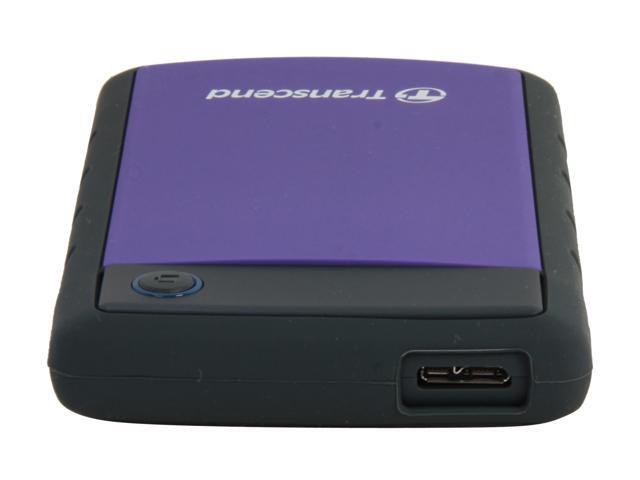 Transcend 500GB StoreJet 25H3P External Hard Drive USB 3.0 Model ...