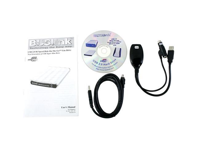 BUSlink 40GB USB 2.0 2.5" External Hard Drive - Newegg.ca