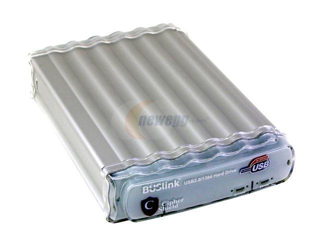 BUSlink 80GB USB 2.0 / Firewire400 3.5" External Hard Drive - Newegg.com
