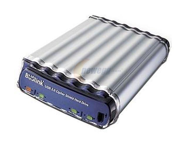 BUSlink 160GB USB 2.0 3.5" Cipher Shield External Hard Drive - Newegg.com