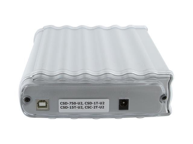 BUSlink 2TB USB 2.0 3.5" CipherShield Hardware Encrypted 192-bit Key ...