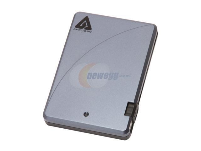 Apricorn 250gb Portable Hard drive w/password protection & 128 BIT AES ...