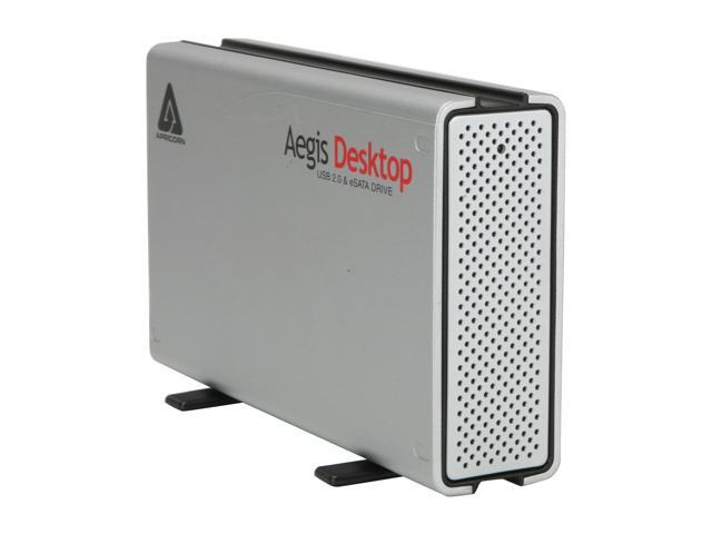 APRICORN Aegis Desktop 1TB USB 2.0 / eSATA 3.5" External Hard Drive ...
