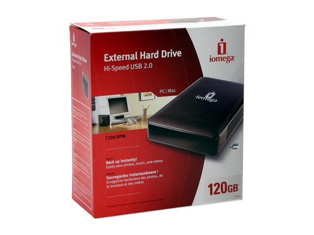 iomega 120GB USB 2.0 3.5" External Hard Drive - Newegg.com