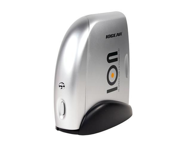 IOGEAR Combo ION 80GB USB 2.0 / Firewire400 3.5" External Hard Drive ...