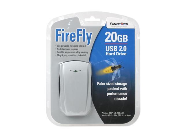 SMARTDISK FireFly 20GB USB 2.0 1.8" External Hard Drive - Newegg.com