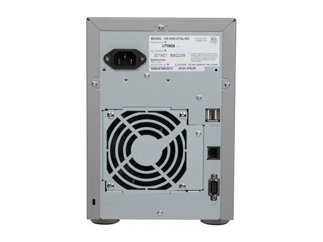 BUFFALO HS-DH1.0TGL/R5 TeraStation Live Multimedia Storage Server ...
