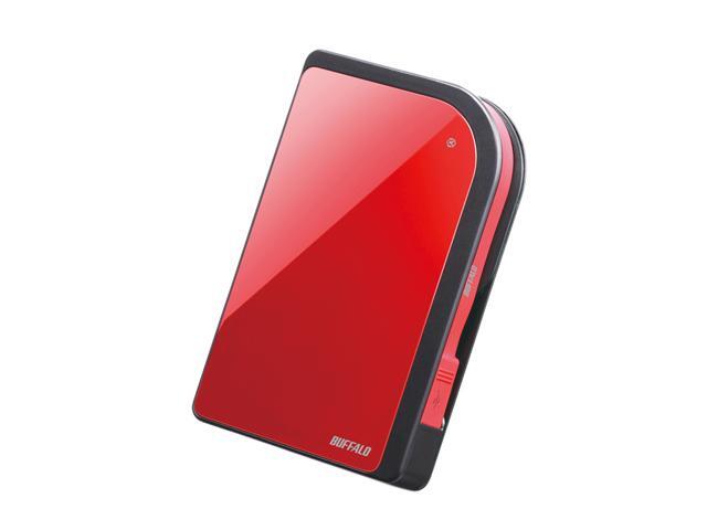 BUFFALO MiniStation Metro 250GB USB 2.0 2.5" Portable Hard Drive Red ...