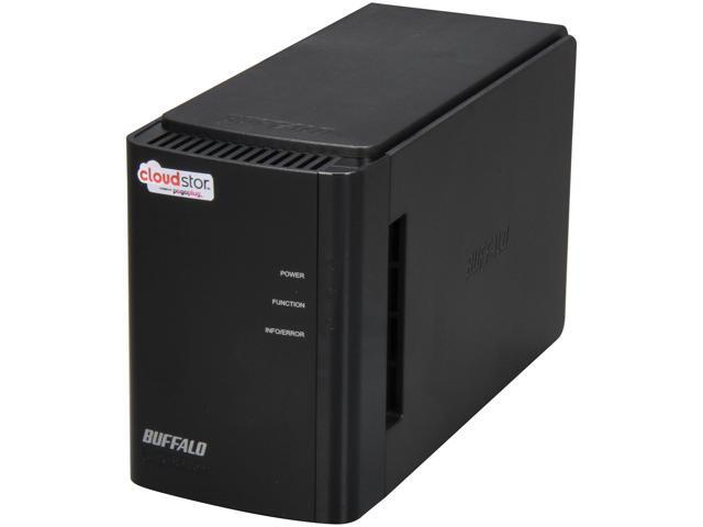 BUFFALO CS-WX2.0/1D CloudStor Dual-Bay Cloud Accessible Storage and ...